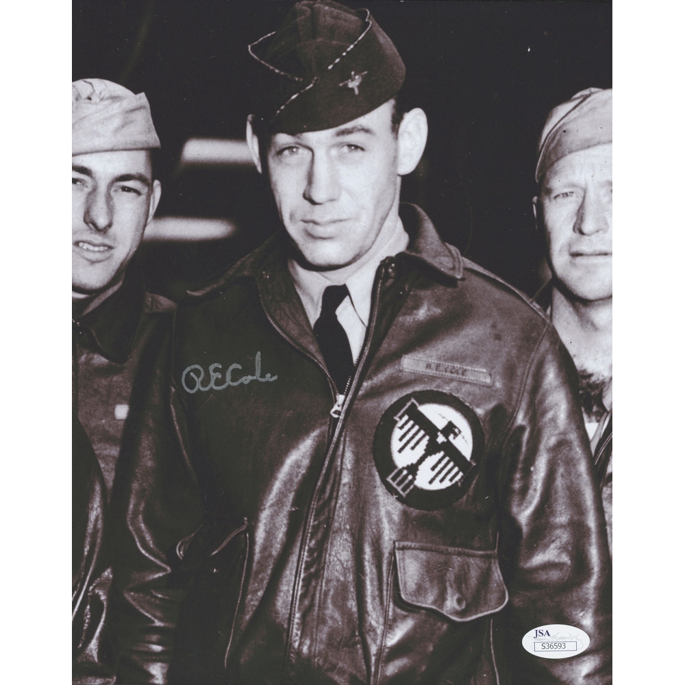 Richard E. Cole Signed Doolittle's Raiders 8x10 Photo (JSA COA ...