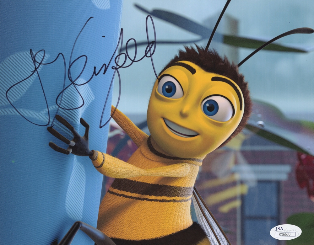 Jerry Seinfeld Signed "Bee Movie" 8x10 Photo (JSA COA) | Pristine Auction