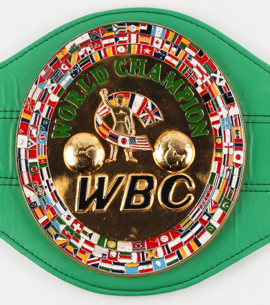 Mike Tyson Signed Full-Size WBC Heavyweight Championship Belt (JSA COA ...
