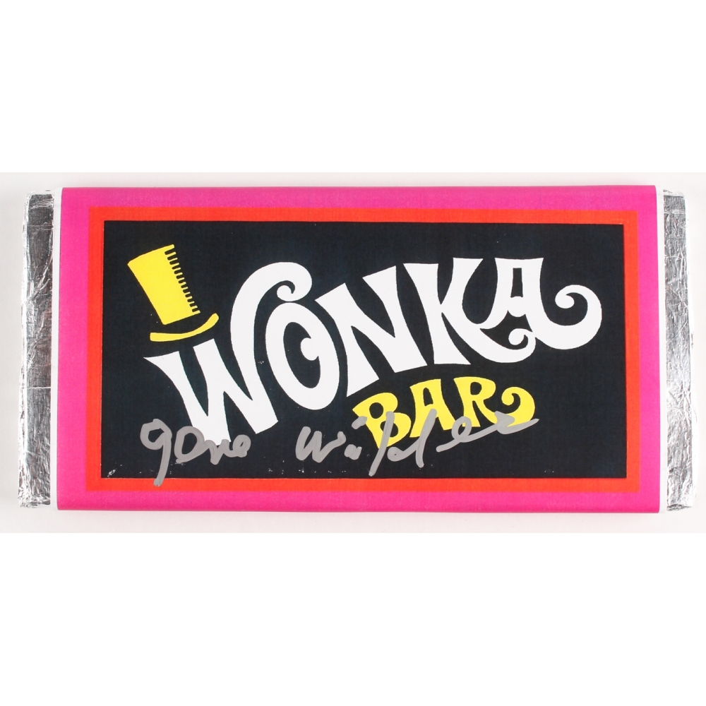 Gene Wilder Signed "Willy Wonka & the Chocolate Factory" Wonka Bar ...
