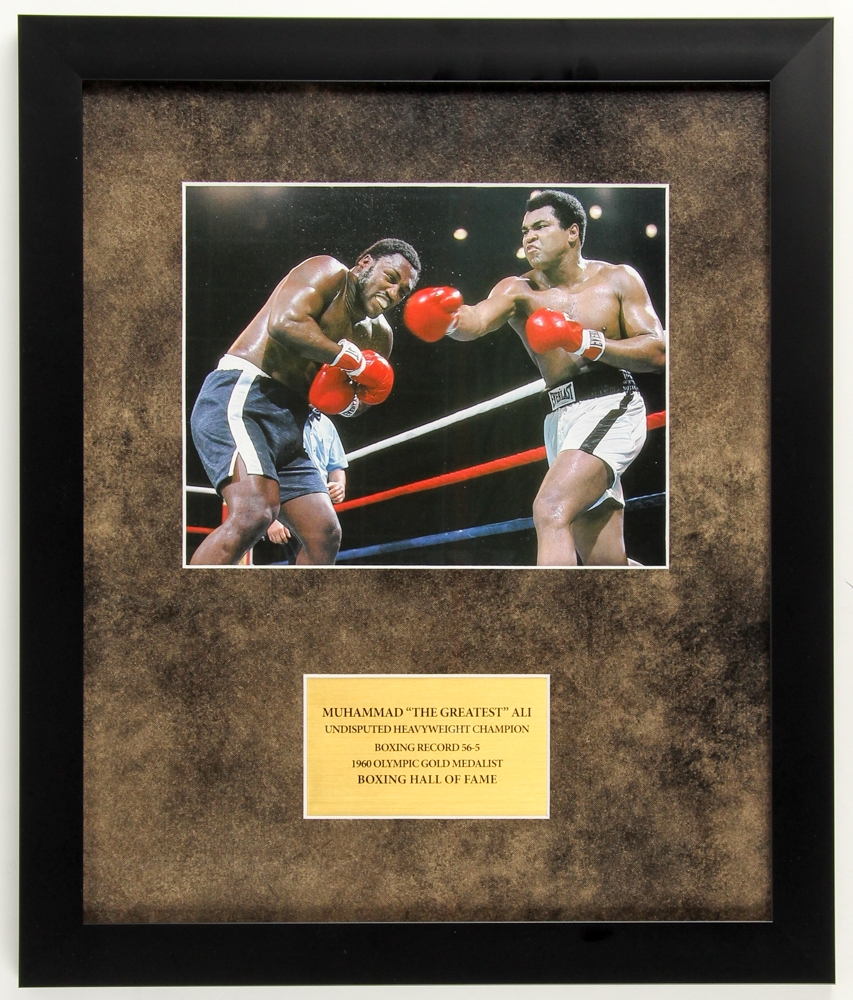 Muhammad Ali 16" x 19" Custom Framed Photo Display | Pristine Auction