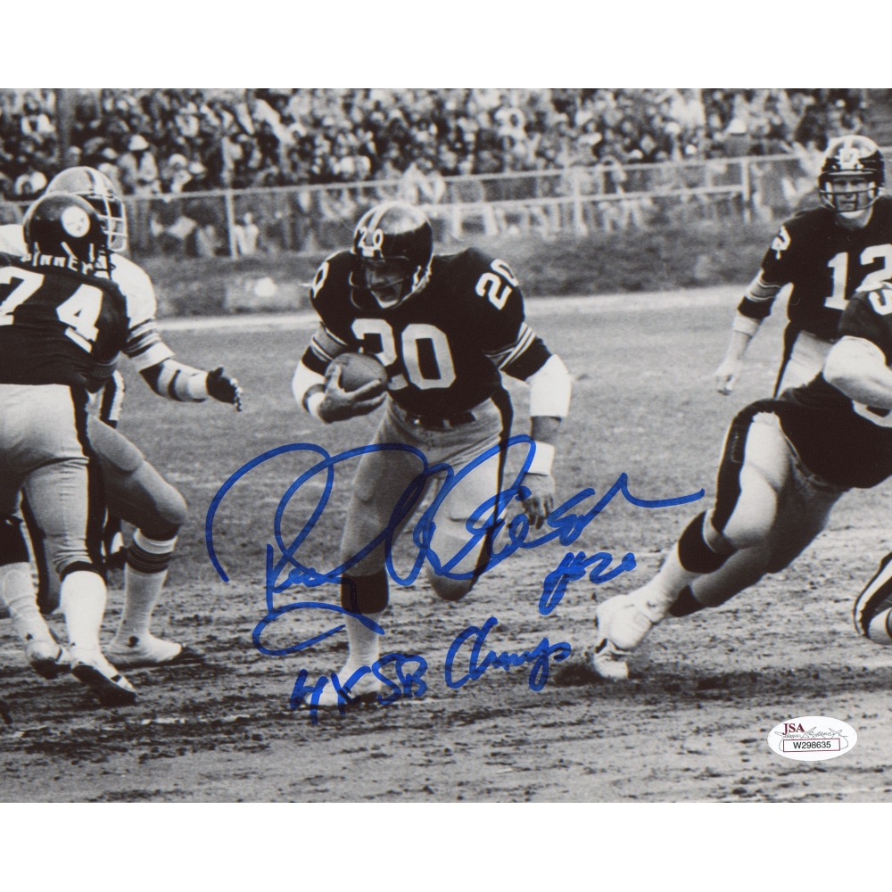 Rocky Bleier Signed Steelers 8x10 Photo Inscribed "4x SB Champs" (JSA ...