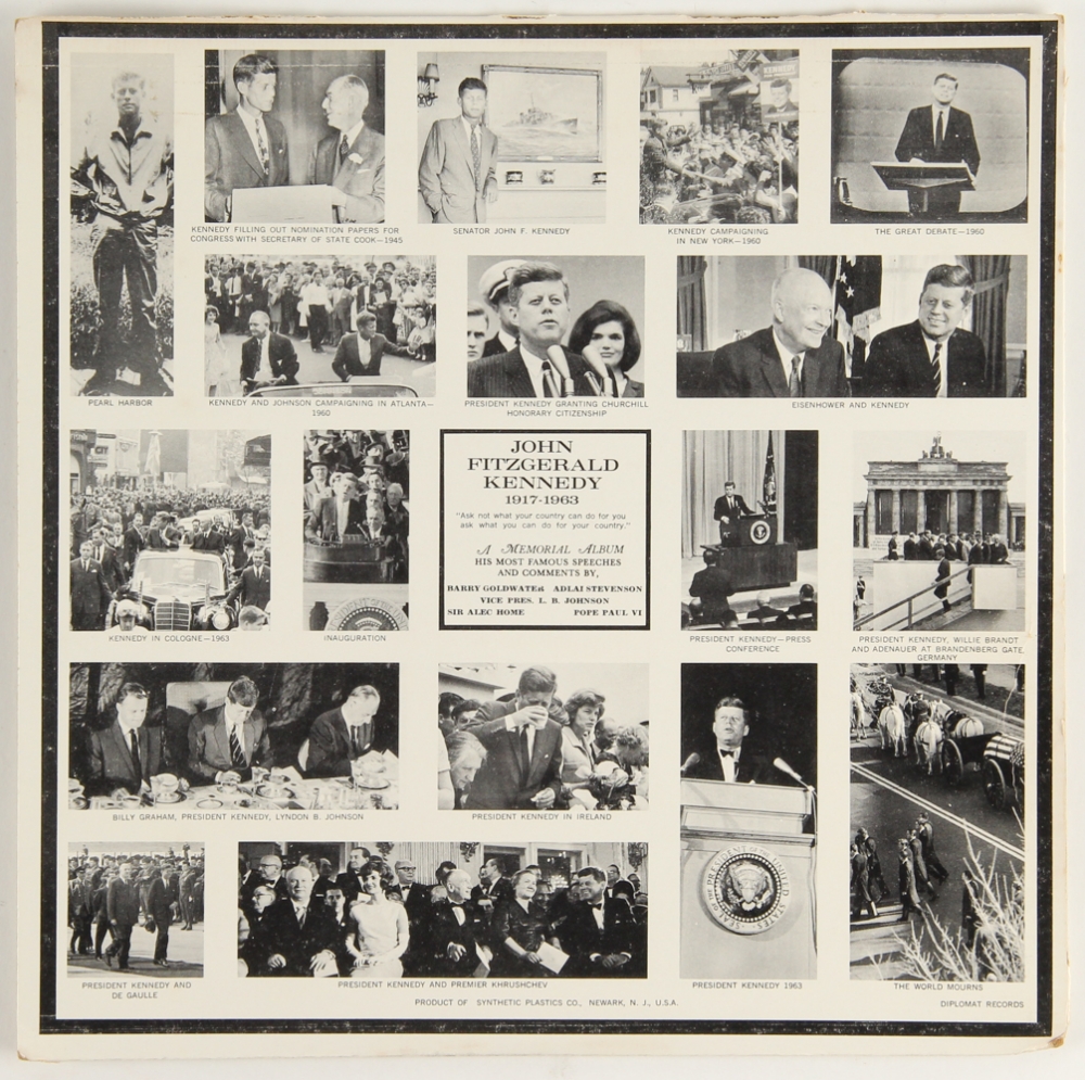 Vintage 1964 JFK "The Kennedy Wit" Vinyl Record Album | Pristine Auction