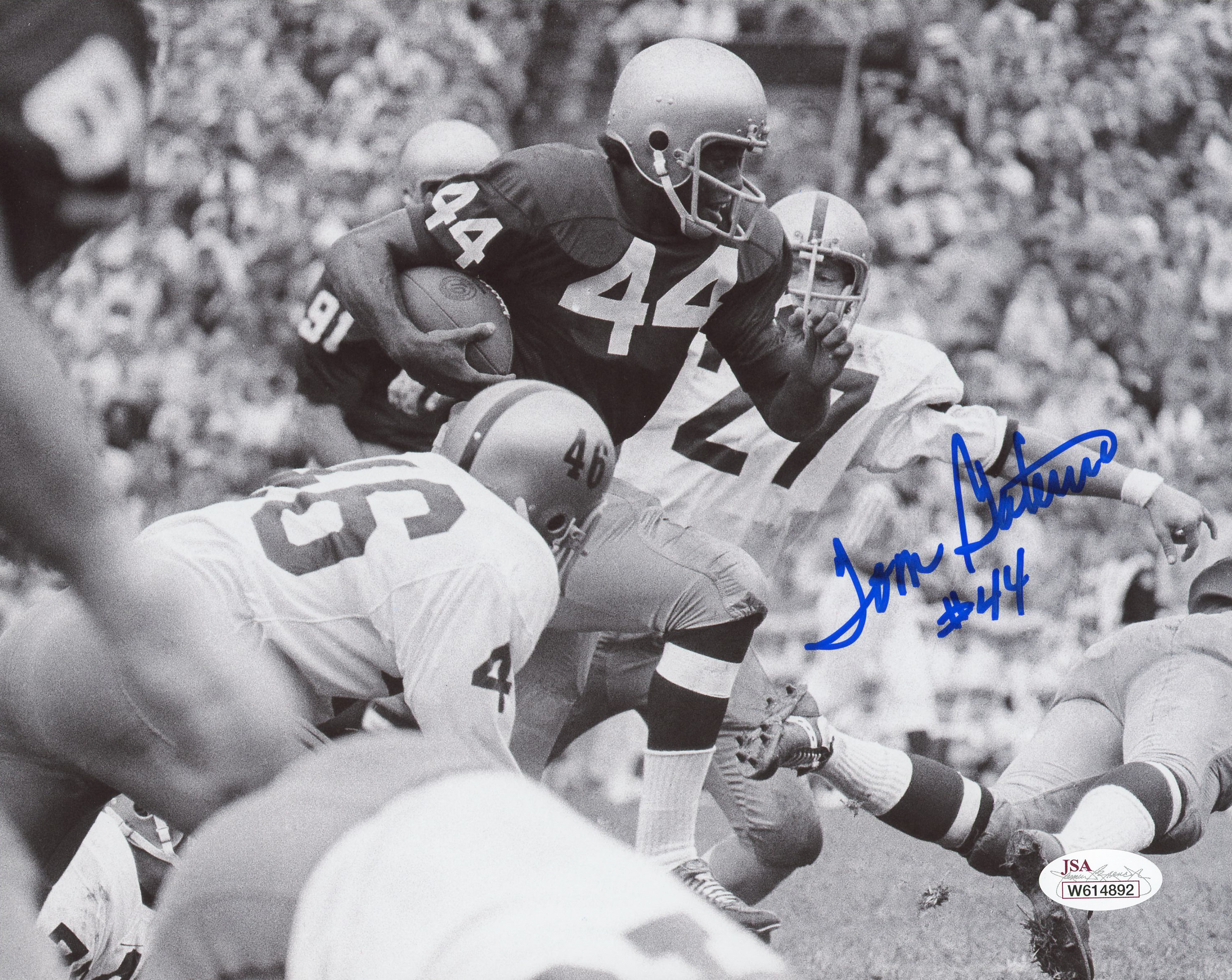 Tom Gatewood Signed Notre Dame Fighting Irish 8x10 Photo (JSA COA ...