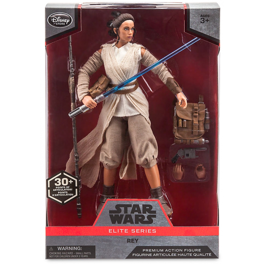 Star Wars "The Force Awakens" Rey Elite Series 10" Action Figure in ...