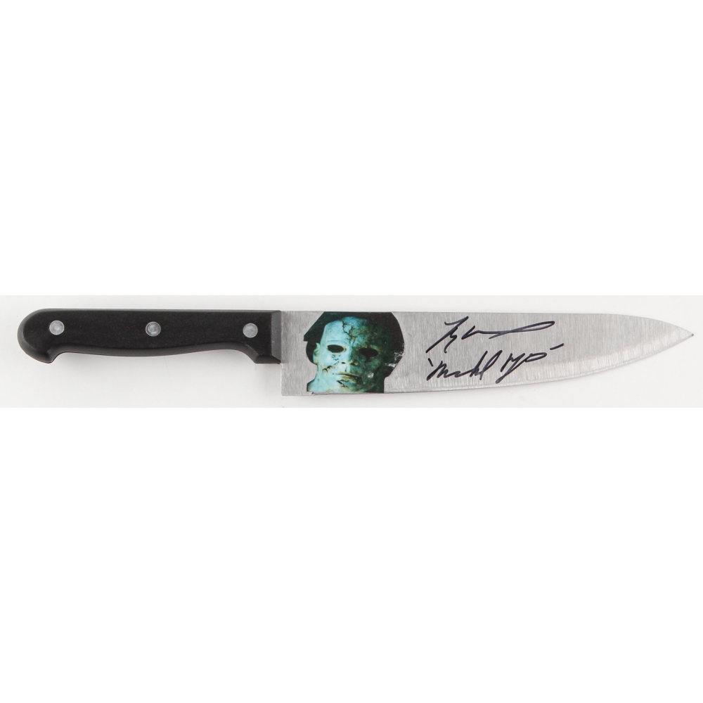 Tyler Mane Signed Custom Michael Myers "Halloween" Stainless Steel ...
