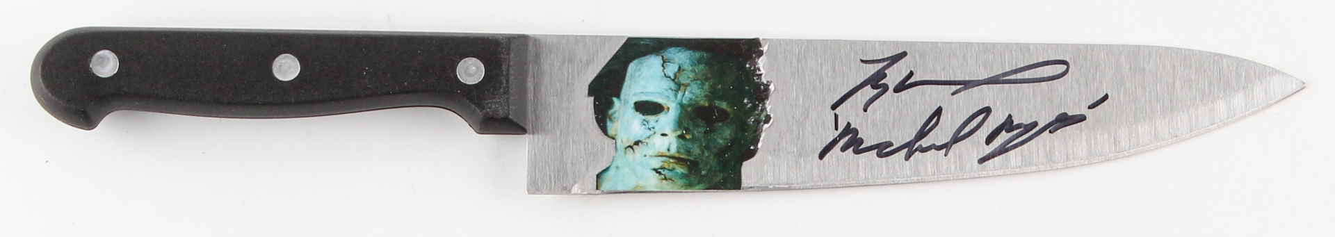 Tyler Mane Signed Custom Michael Myers "Halloween" Stainless Steel ...