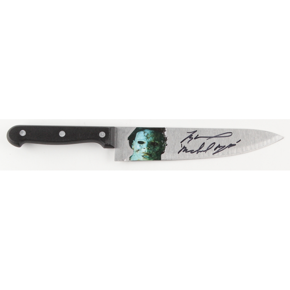 Tyler Mane Signed Custom Michael Myers "Halloween" Stainless Steel ...