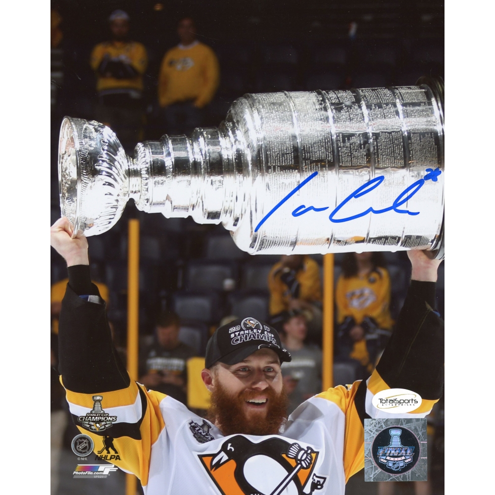 Ian Cole Signed Penguins 8x10 Photo (TSE COA) | Pristine Auction