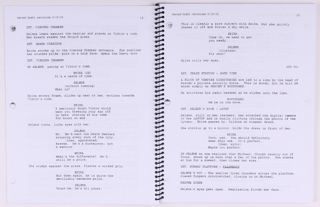Kate Beckinsale Signed "Underworld" Full Script (JSA COA) | Pristine ...