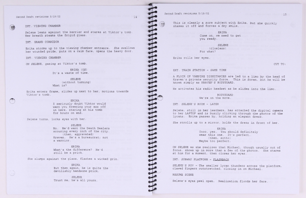 Kate Beckinsale Signed "Underworld" Full Script (JSA COA) | Pristine ...