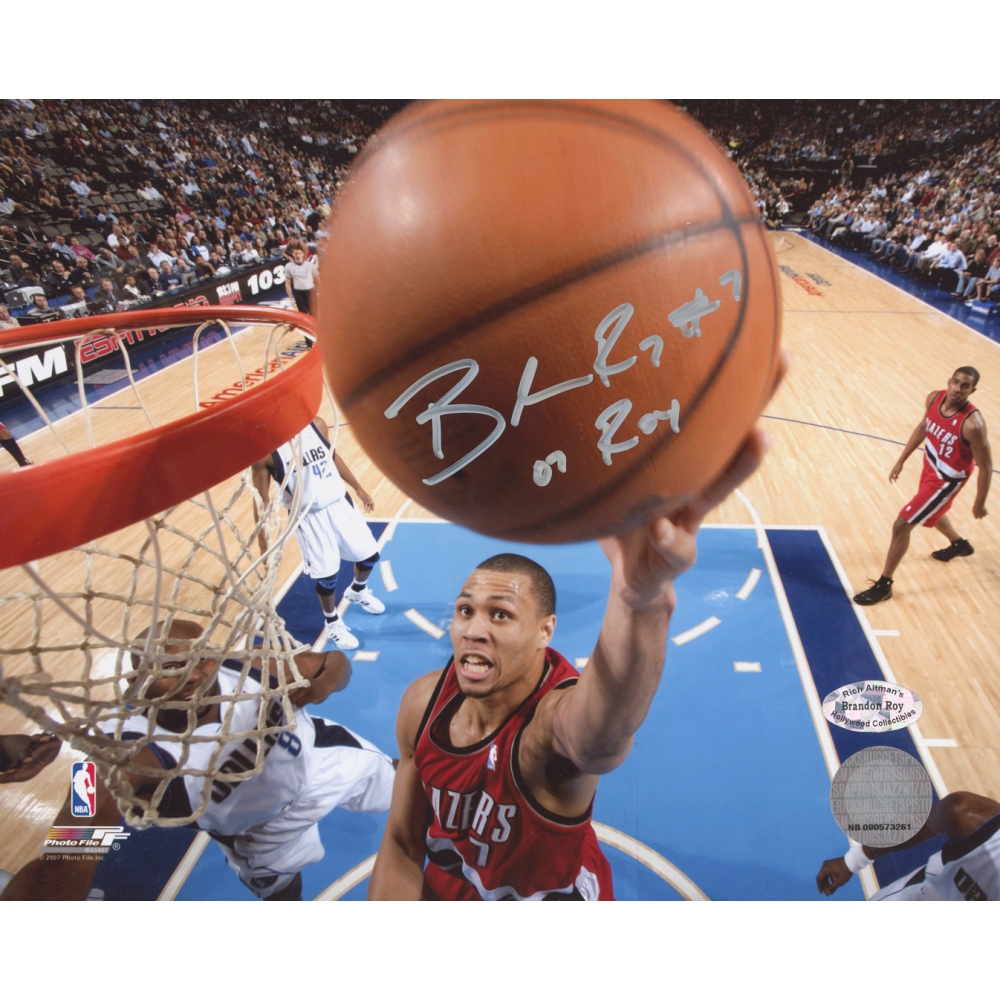 Brandon Roy Signed 8x10 Photo Inscribed "07 Roy" (Hollywood ...