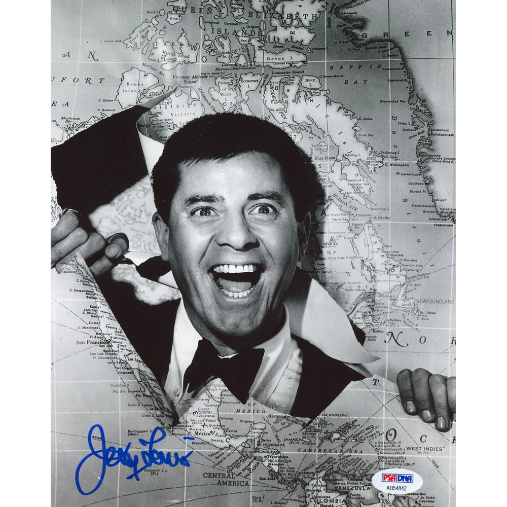 Jerry Lewis Signed "Hey Lady" 8x10 Photo (PSA COA) | Pristine Auction