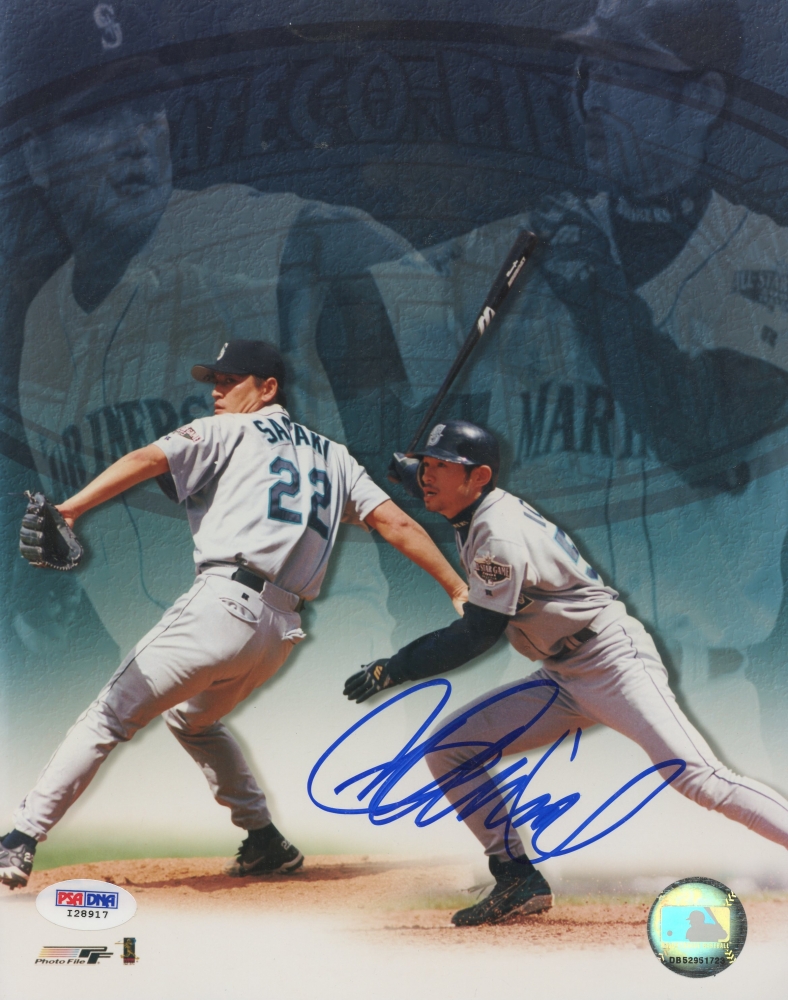 Ichiro Suzuki Signed Mariners 8x10 Photo (PSA COA) | Pristine Auction