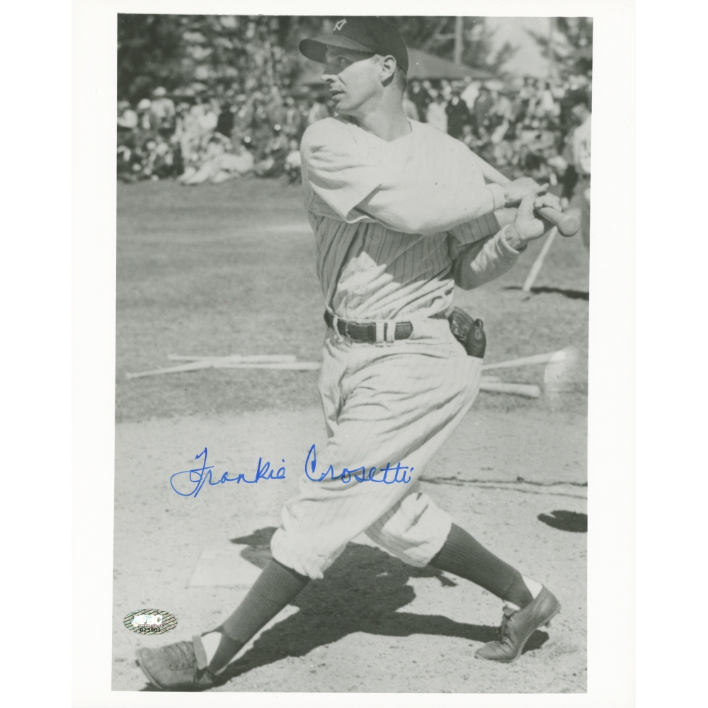 Frank Crosetti Signed Yankees 8x10 Photo (FSC COA) | Pristine Auction