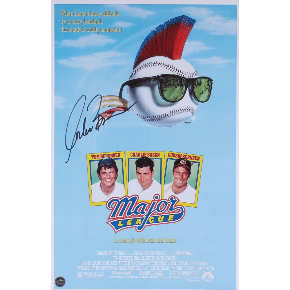 Corbin Benson Signed "Major League" 11x17 Photo (Legends COA ...