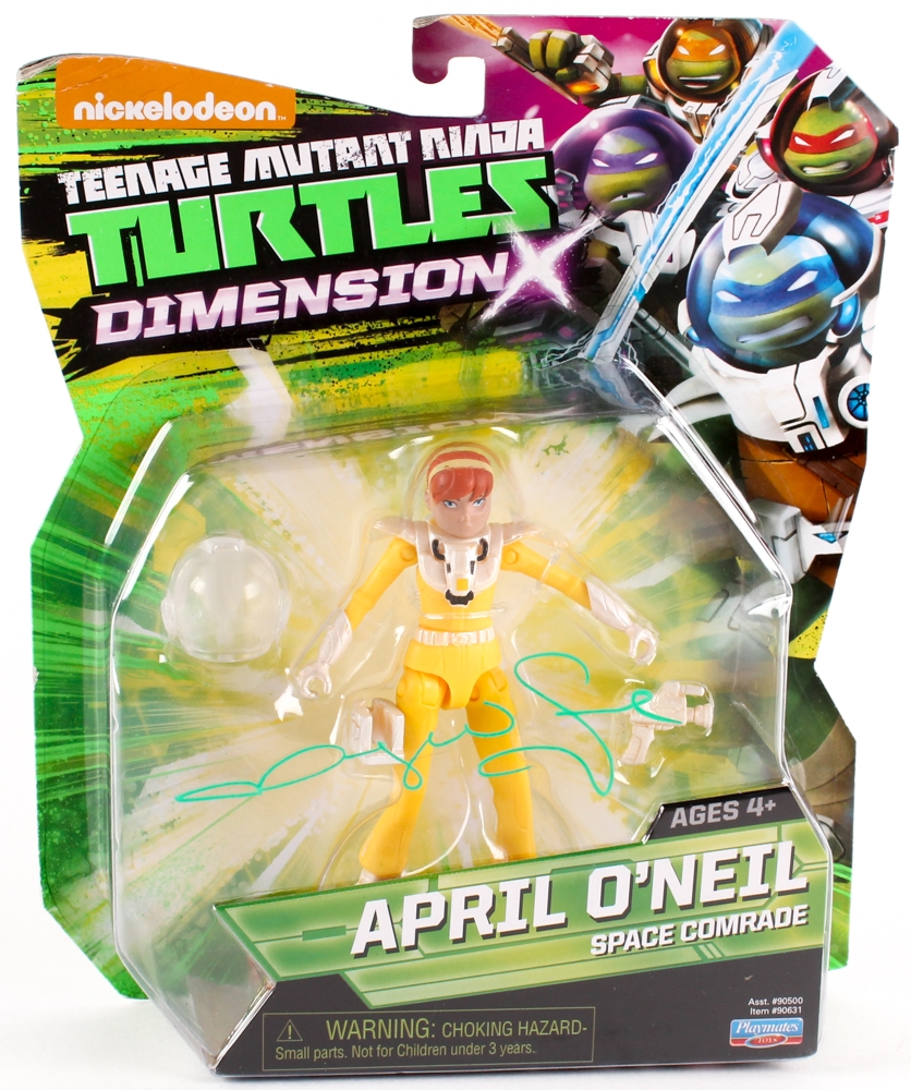 Megan Fox Signed Teenage Mutant Ninja Turtles Dimension X "April O'Neil ...