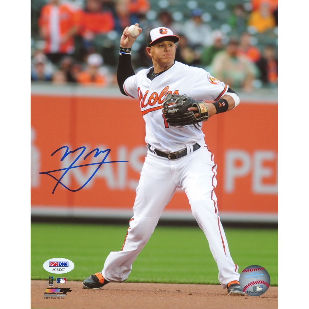 Manny Machado Signed Orioles 8x10 Photo (PSA COA) | Pristine Auction