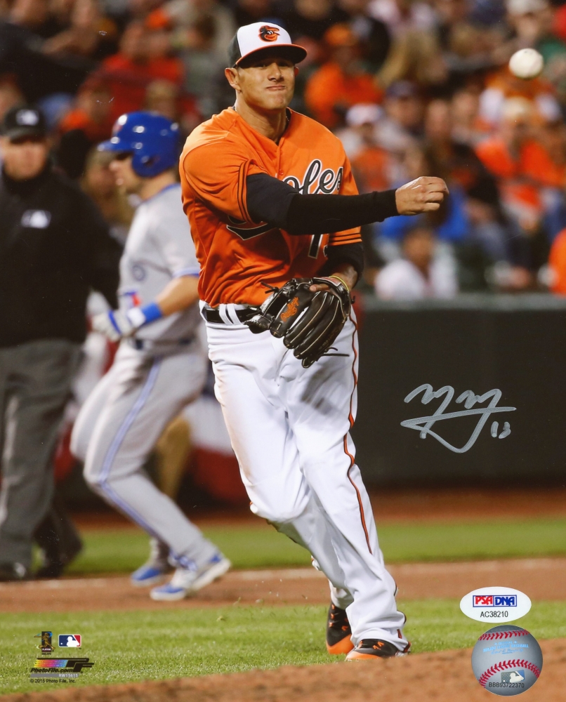 Manny Machado Signed Orioles 8x10 Photo (PSA COA) | Pristine Auction