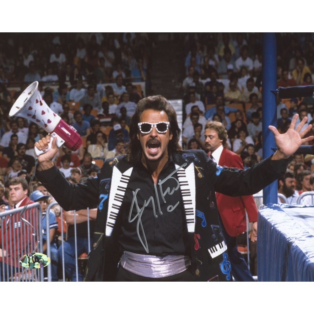 Jimmy Hart Signed 8x10 Photo (MAB Hologram) | Pristine Auction