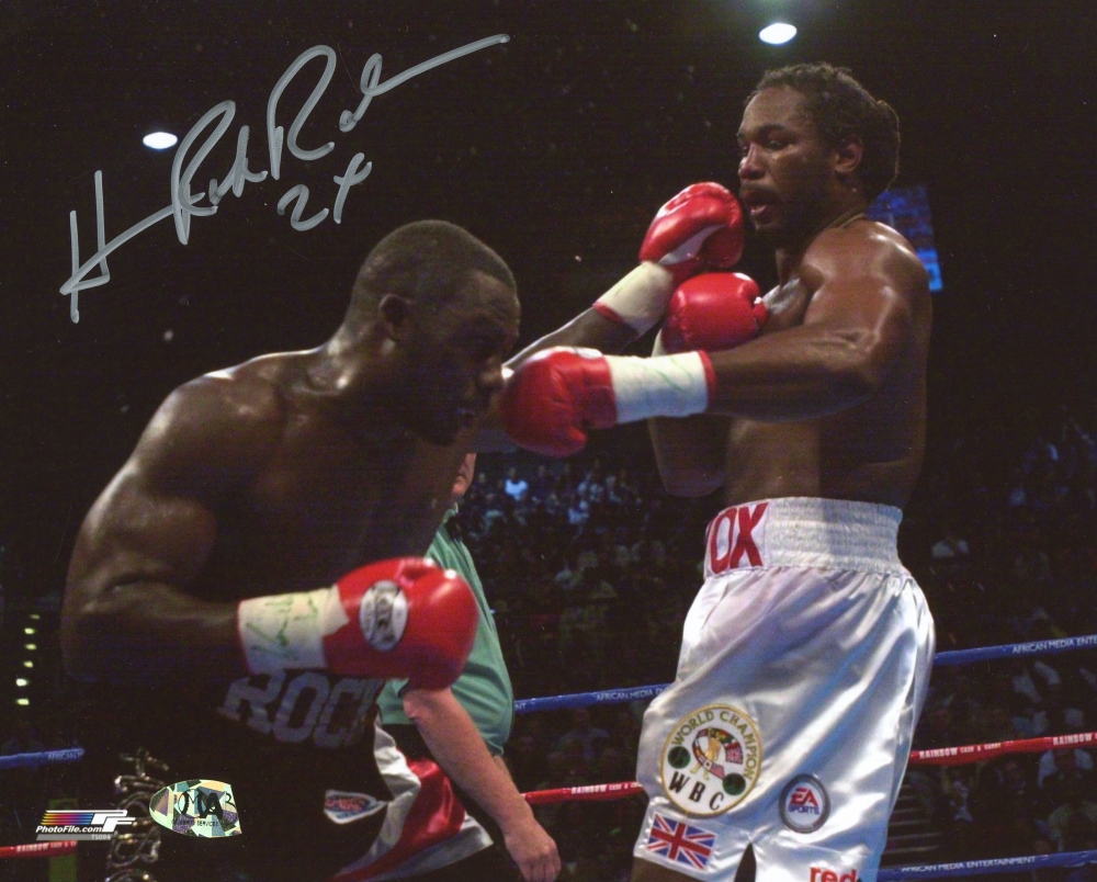 Hasim Rahman Signed 8x10 Photo Inscribed "2x" (MAB Hologram) | Pristine ...