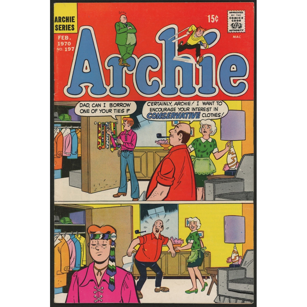 Vintage 1970 "Archie" Issue #197 Comic Book | Pristine Auction