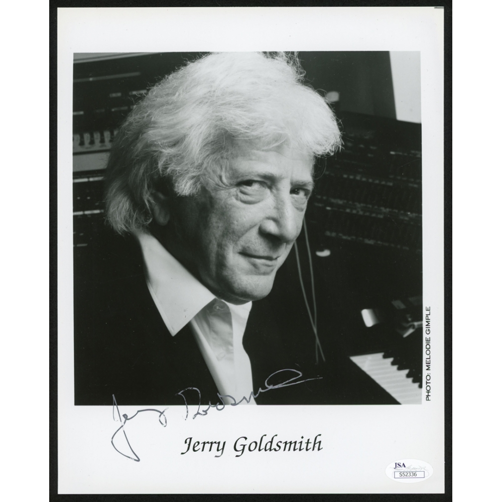 Jerry Goldsmith Signed 8x10 Photo (JSA COA) | Pristine Auction