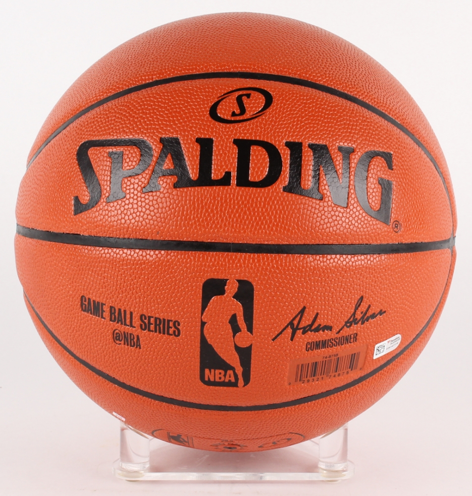 Stephen Curry Signed Official NBA Game Ball Series Basketball (Fanatics ...