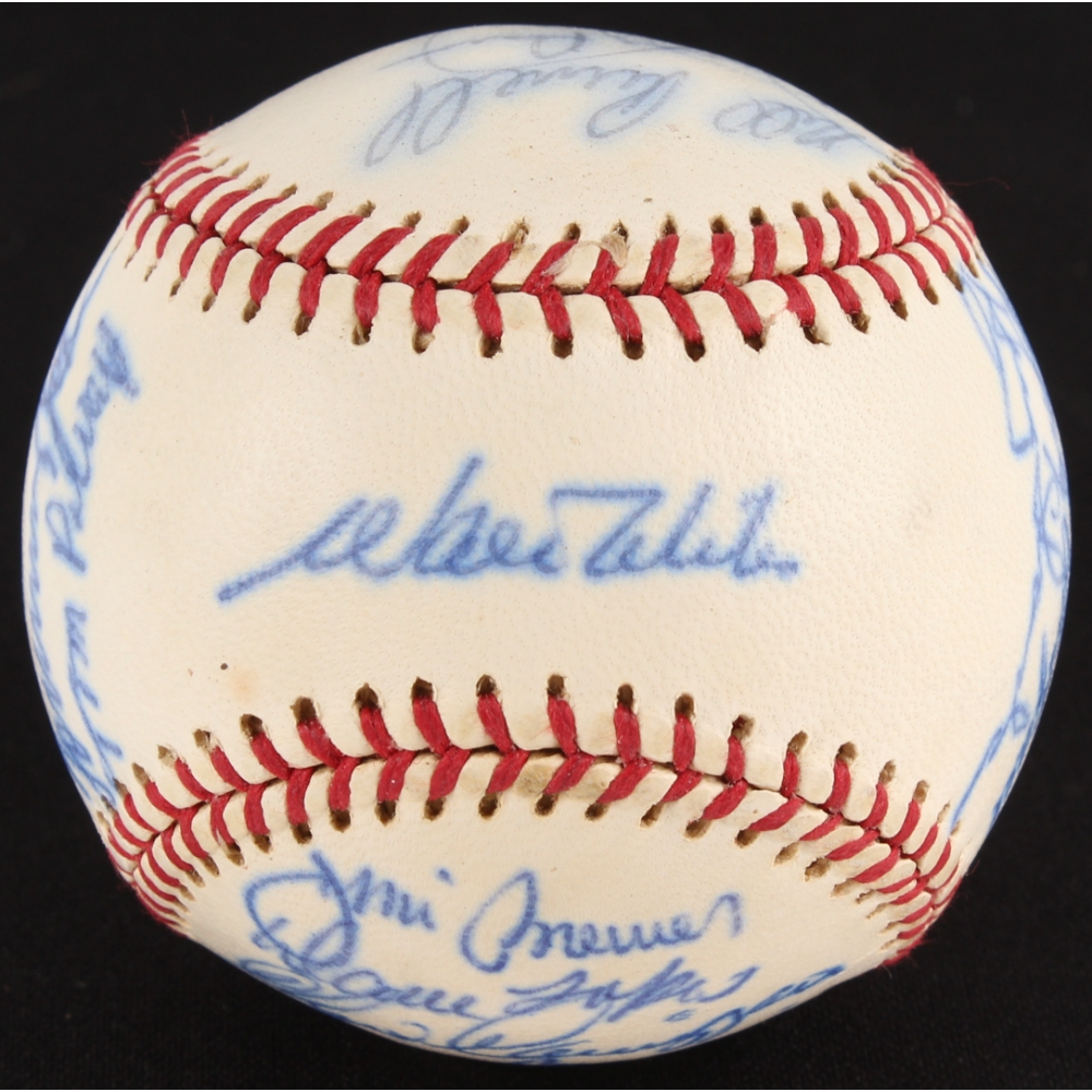 1973 Los Angeles Dodgers Team-Signed ONL Baseball with (18) Signatures ...