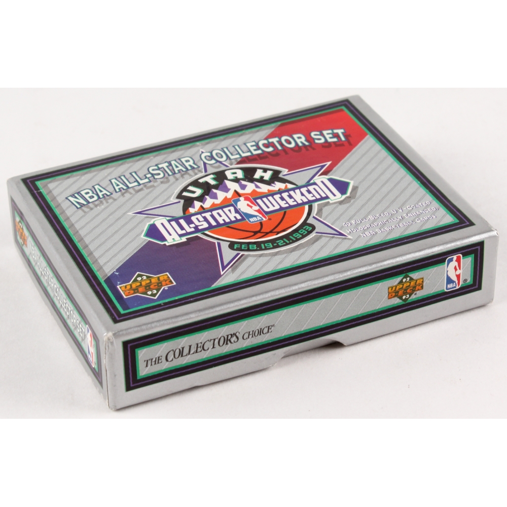 1992-93 Upper Deck NBA All-Star Complete Set of (40) Basketball Cards ...