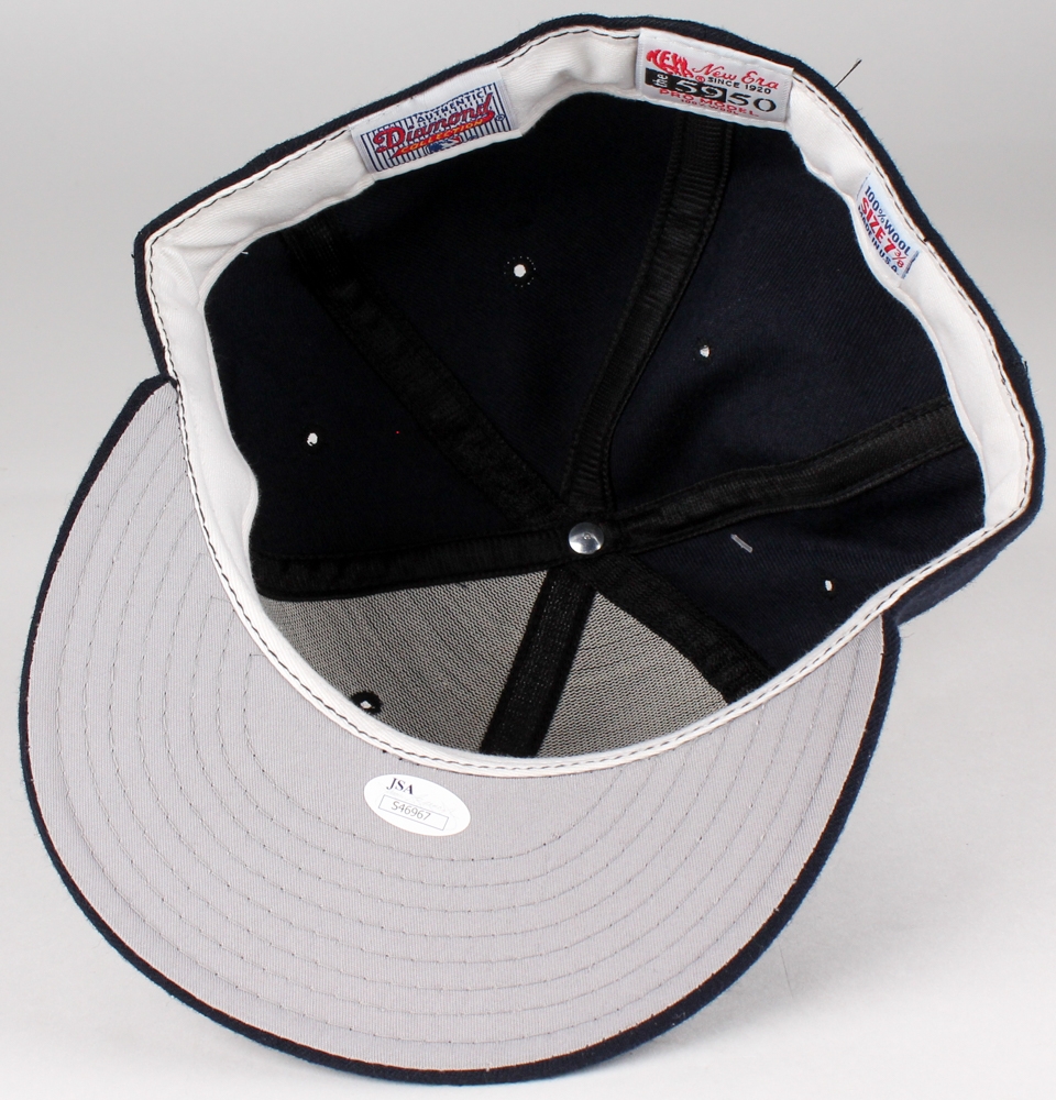 Yogi Berra Signed Yankees New Era Fitted Hat with Display Case (JSA COA ...