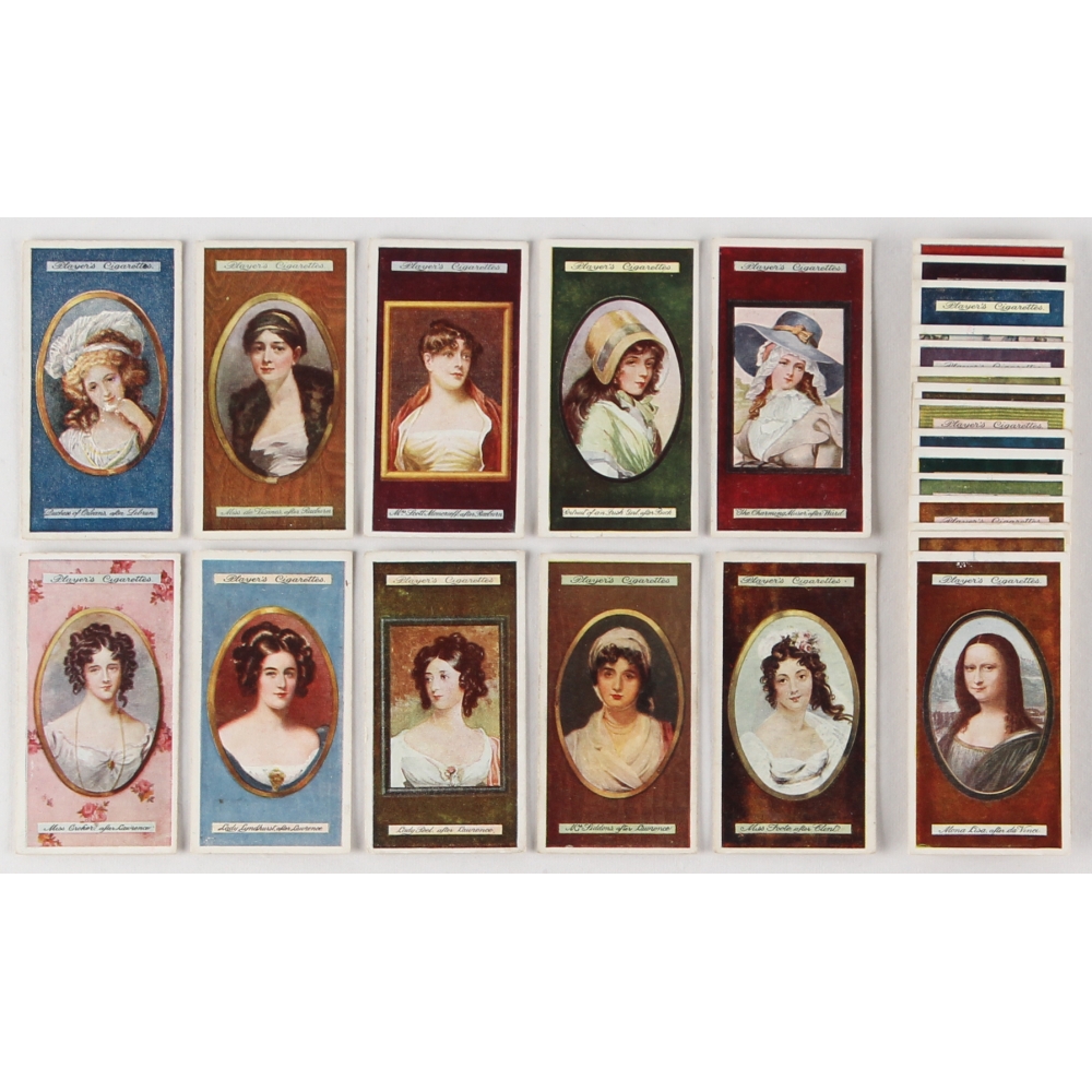 1923 Players Miniatures Complete Set of (25) Cards with Mona Lisa ...