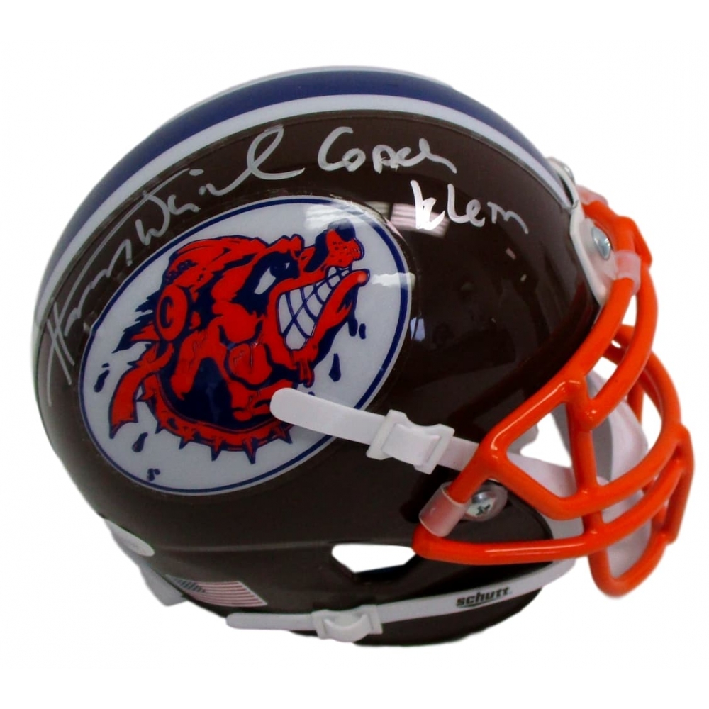 Henry Winkler Signed "The Waterboy" Mud Dogs Mini-Helmet Inscribed ...