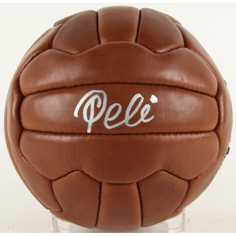 Pele Signed 1958 World Cup Final Soccer Ball (PSA COA) | Pristine Auction