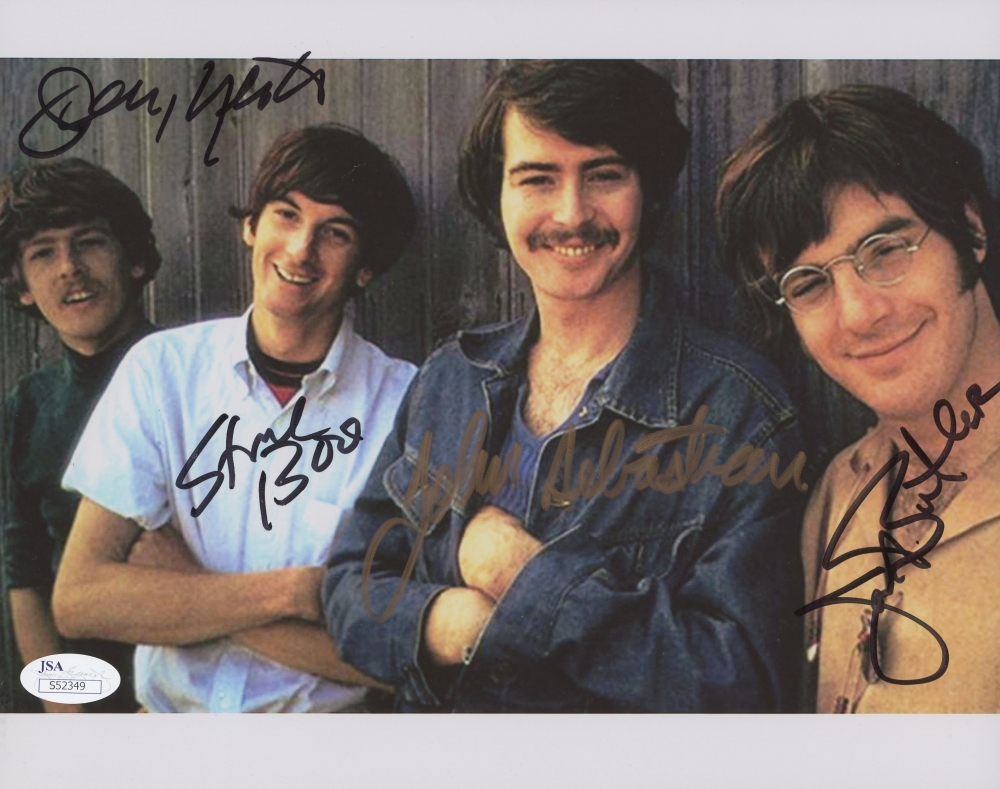 The Lovin' Spoonful 8x10 Photo Signed By (4) John Sebastian, Jerry ...