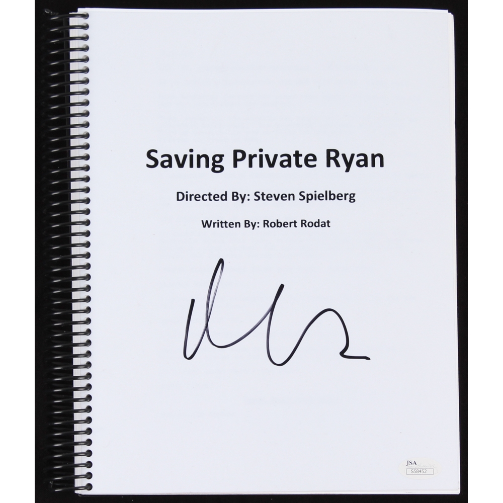 Matt Damon Signed "Saving Private Ryan" Full Script (JSA COA) | Pristine Auction