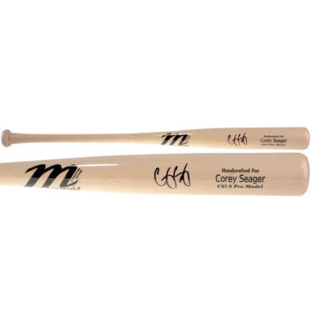 Corey Seager Signed Marucci Baseball Bat (Fanatics Hologram) | Pristine ...
