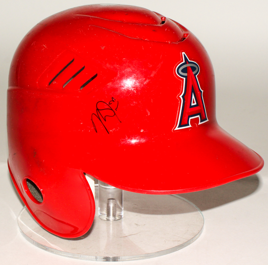Mike Trout Signed Angels Authentic Full-Size Batting Helmet (JSA LOA ...