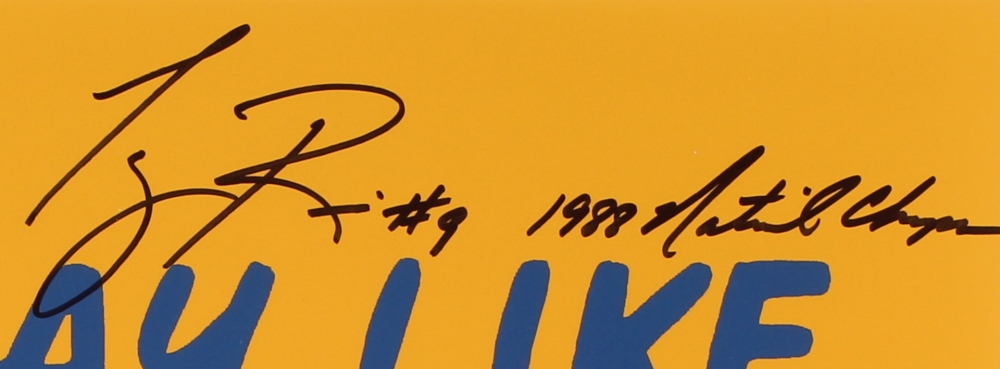 Tony Rice, Pat Terrell & Chris Zorich Signed Notre Dame Fighting Irish ...