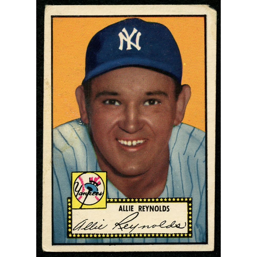 1952 Topps #67 Allie Reynolds | Pristine Auction