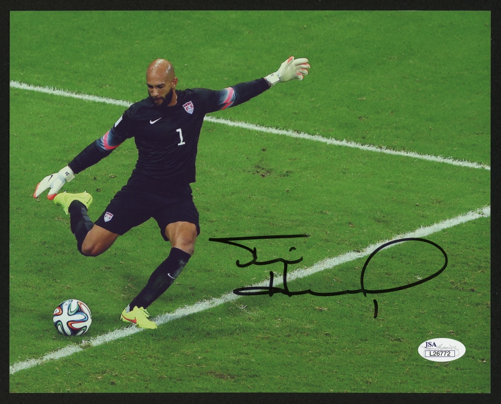 Tim Howard Signed Team USA 8x10 Photo (JSA COA) | Pristine Auction