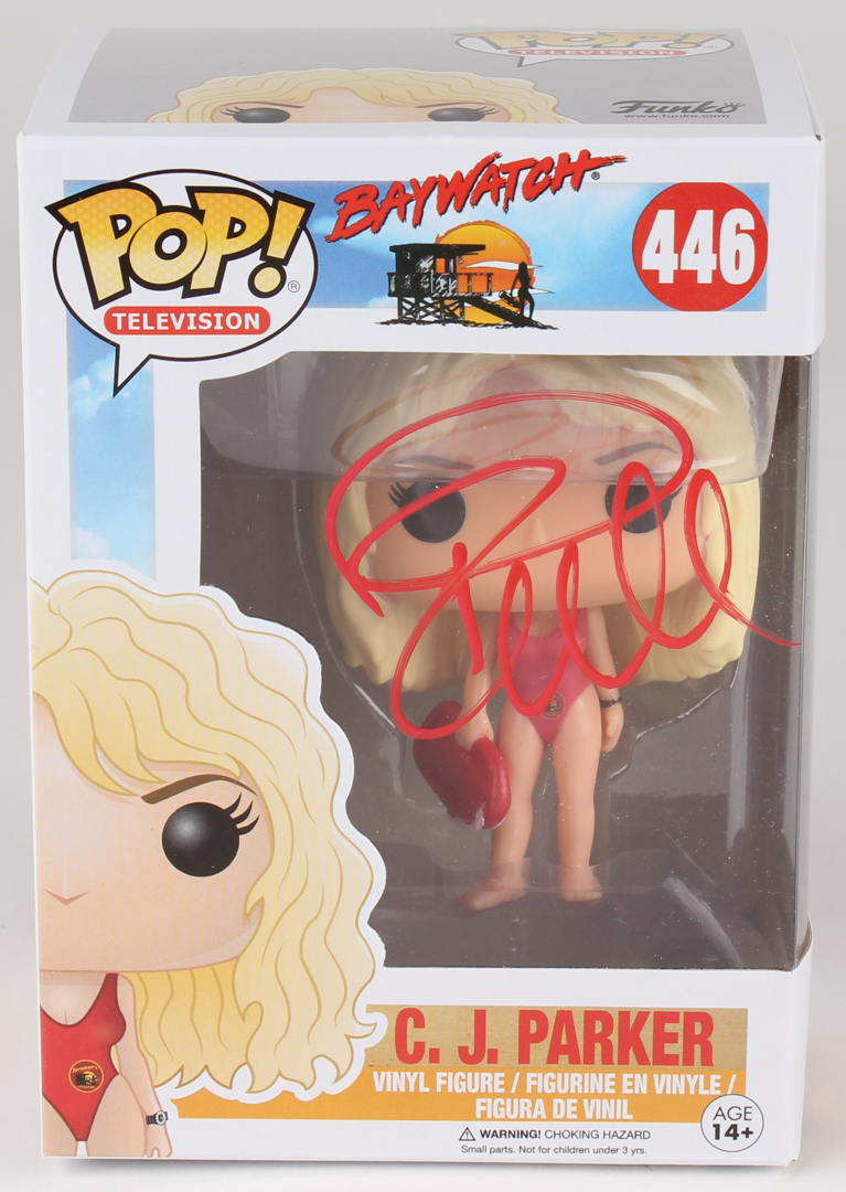 Pamela Anderson Signed Baywatch "C.J. Parker" Funko Pop Figure (Beckett ...