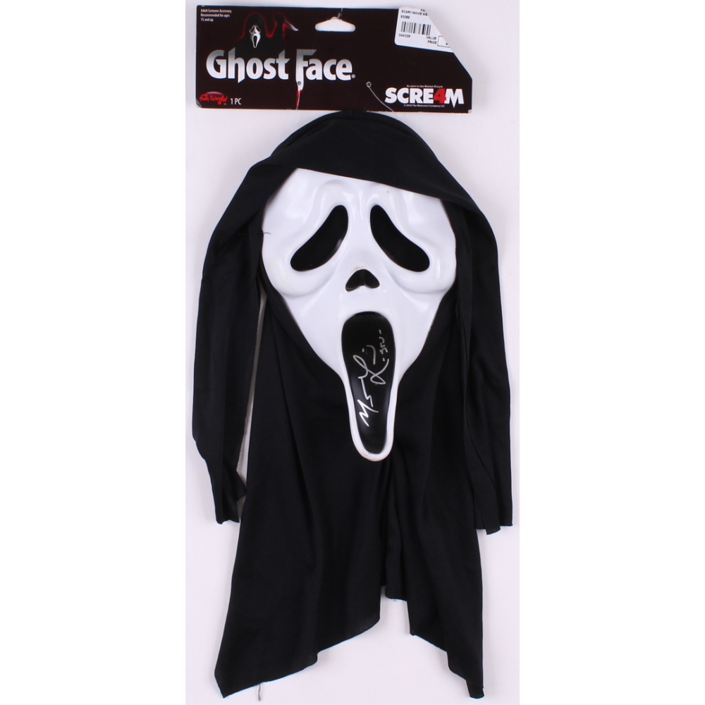 Matthew Lillard Signed Ghostface "Scream" Mask Inscribed "Stu" (Legends ...