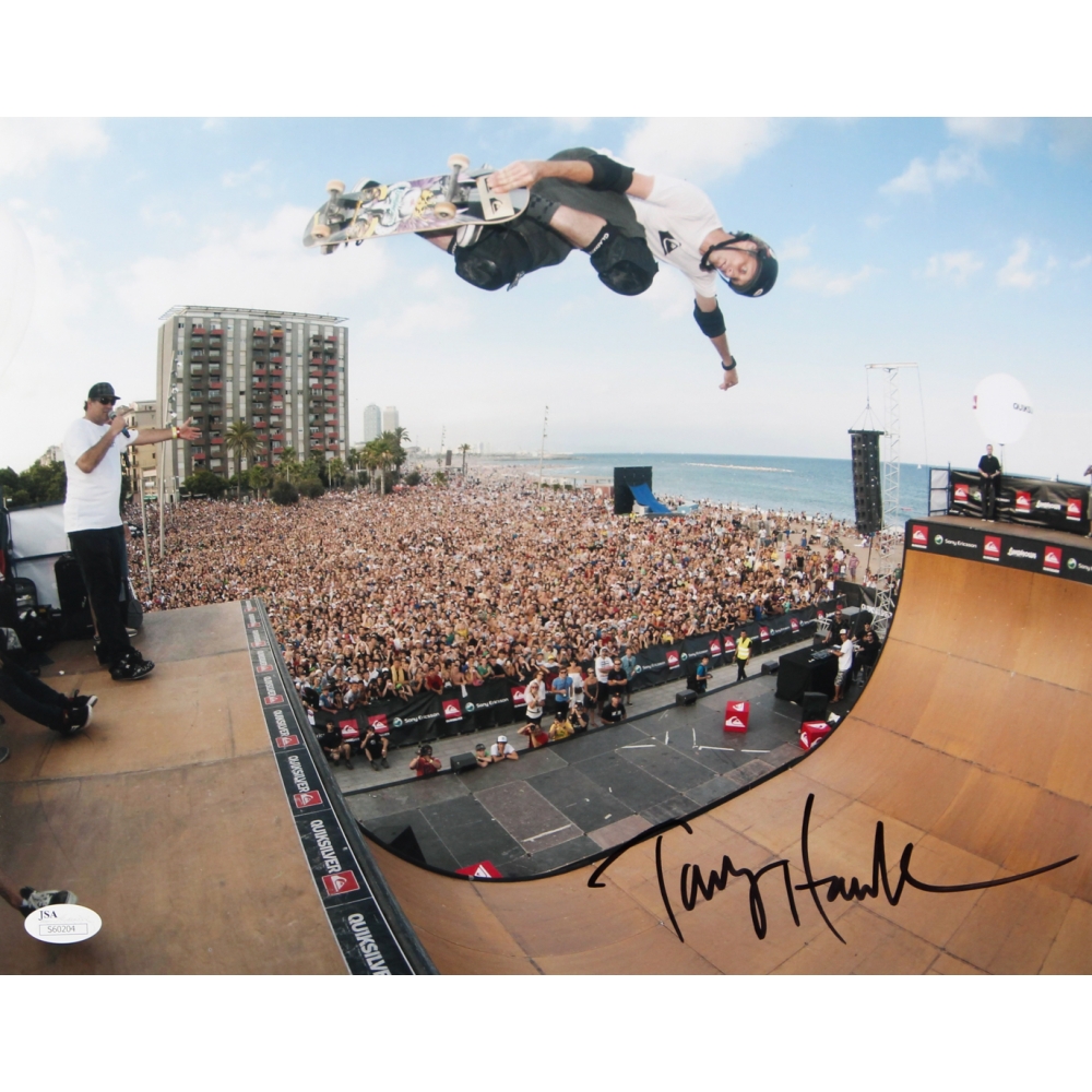 Tony Hawk Signed 11x14 Photo (JSA COA) | Pristine Auction