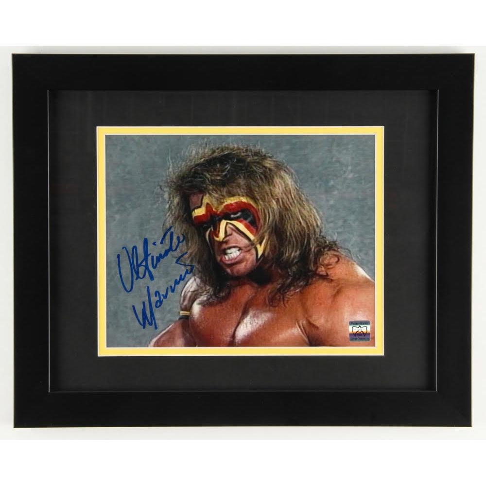 The Ultimate Warrior Signed WWF "Crash The Plane" Classic Shoot ...