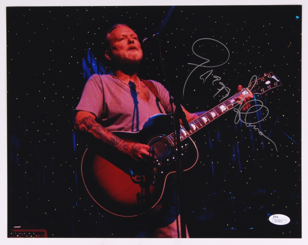 Gregg Allman Signed 11x14 Photo (JSA COA) | Pristine Auction