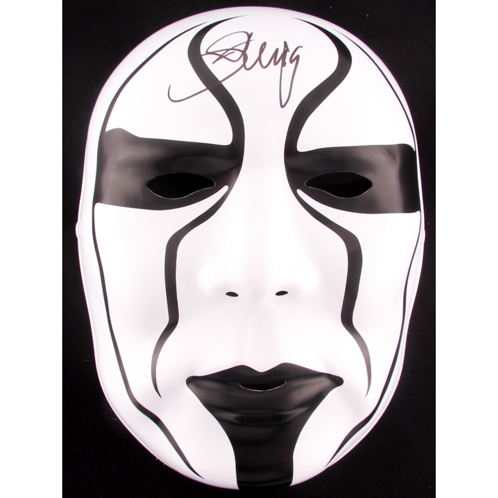 Steve Borden Signed "Sting" Mask (JSA COA) | Pristine Auction