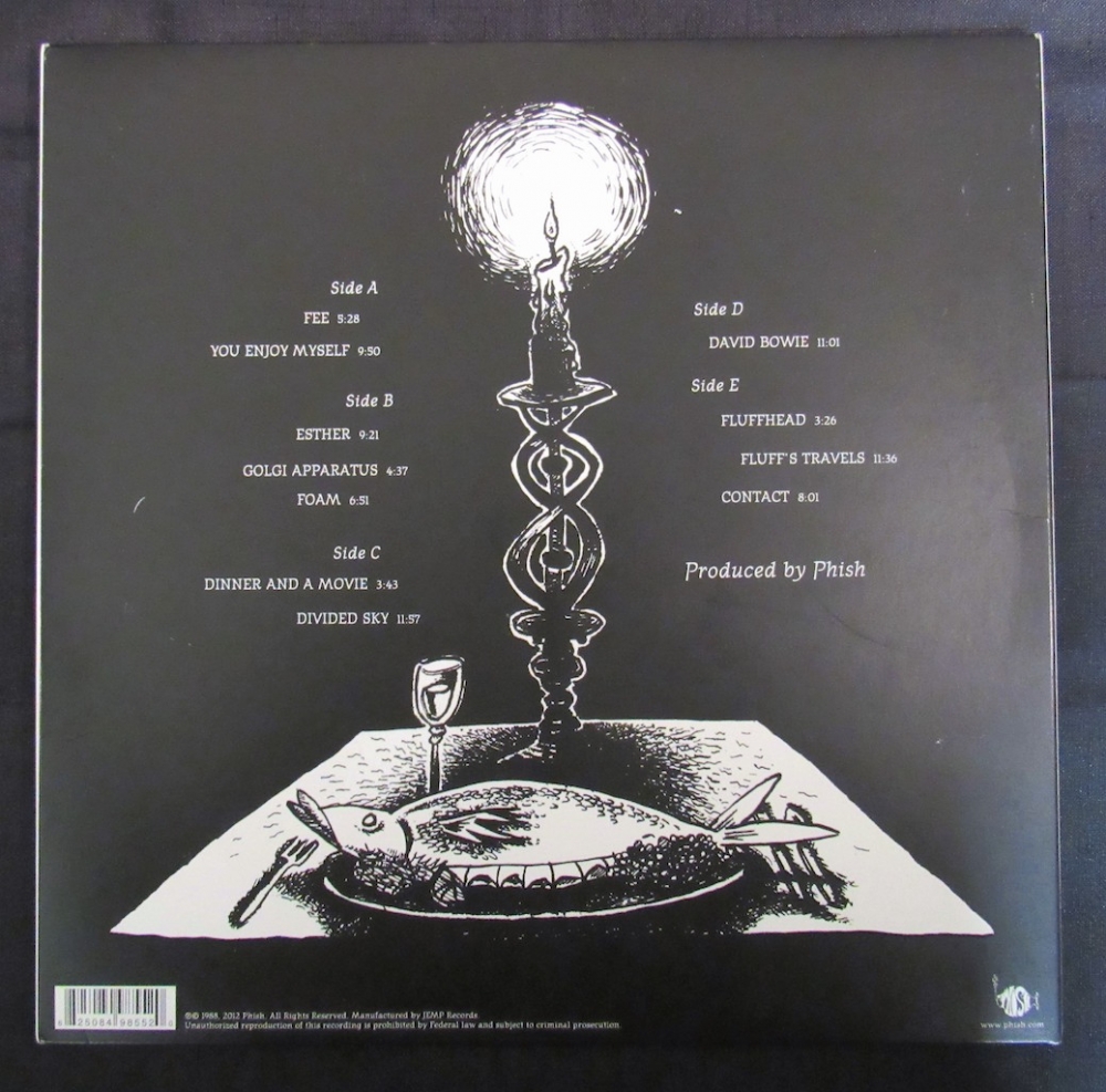 Trey Anastasio Signed Phish "Junta" Vinyl Record Album Cover (JSA ...