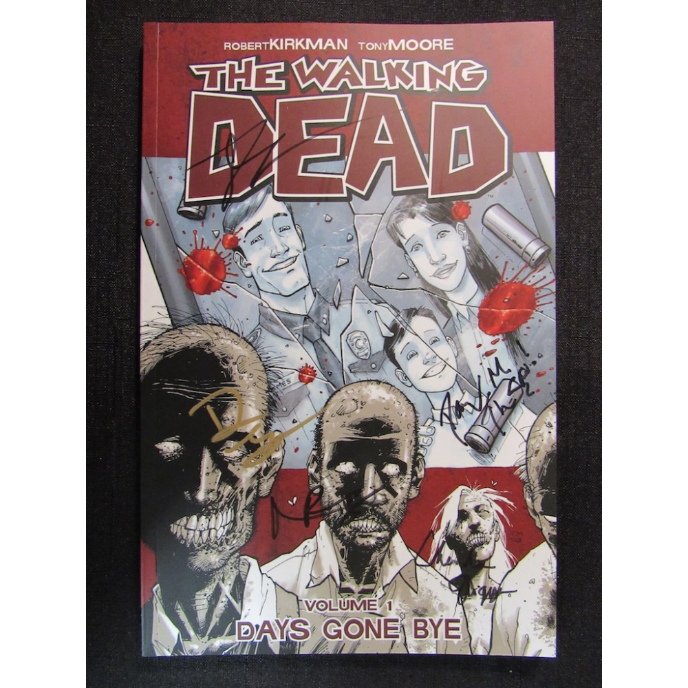 The Walking Dead "Days Gone Bye" Graphic Novel Comic Book Signed By (5 ...