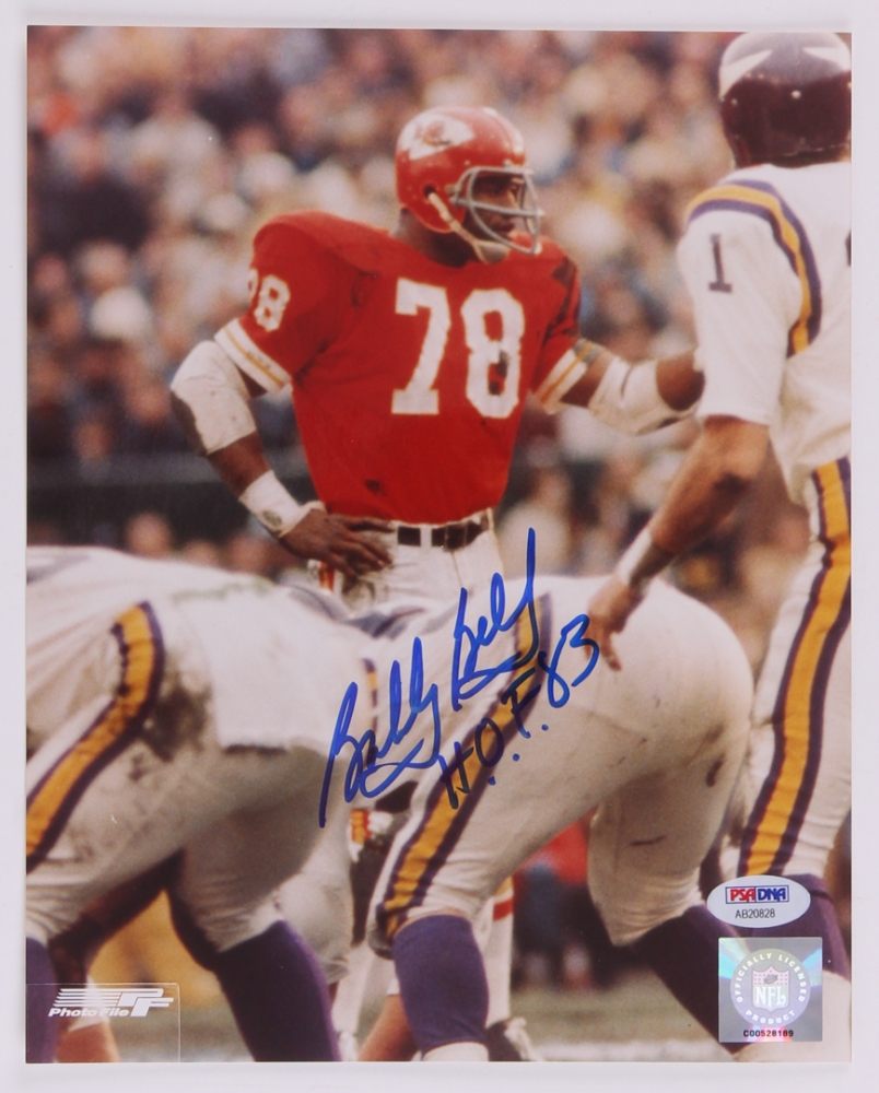 Bobby Bell Signed Chiefs 8x10 Photo Inscribed "HOF 83" (PSA COA ...